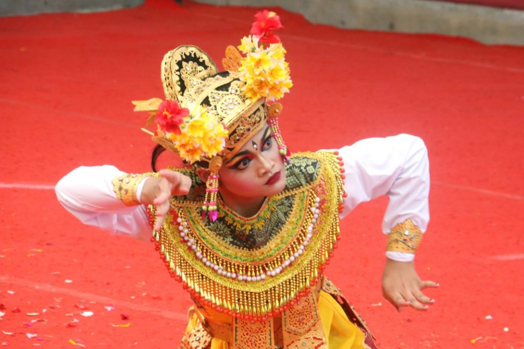 Tari Narnir, Sekaa Nirmala Sarwada, Desa Tegalalang, Kec. Tegalalang ...