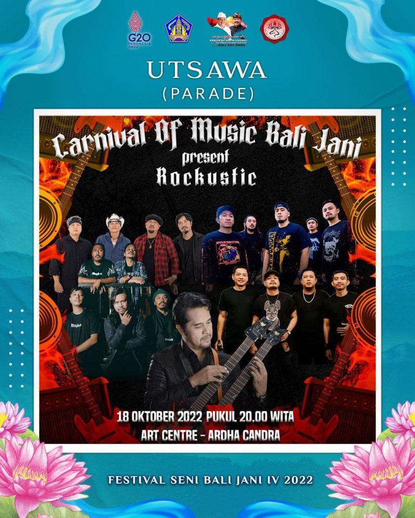 Utsawa (Parade) Festival Seni Bali Jani IV 2022 CARNIVAL OF MUSIC BALI ...